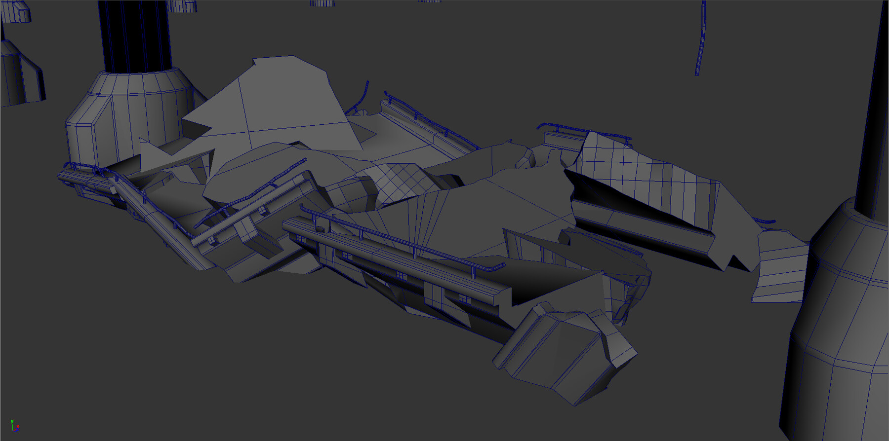 ArtStation - Bridge | Game Assets