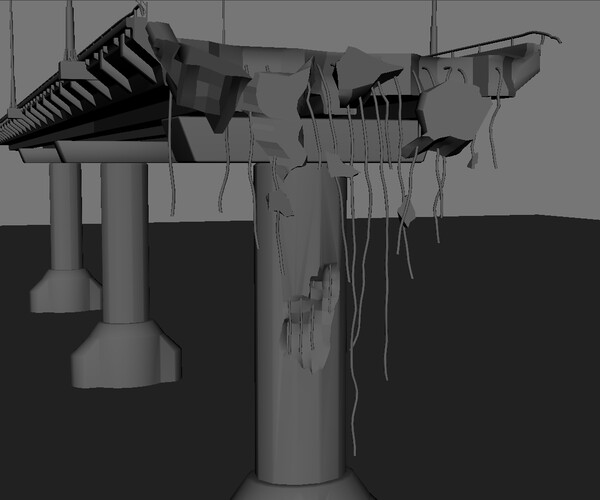 ArtStation - Bridge | Game Assets