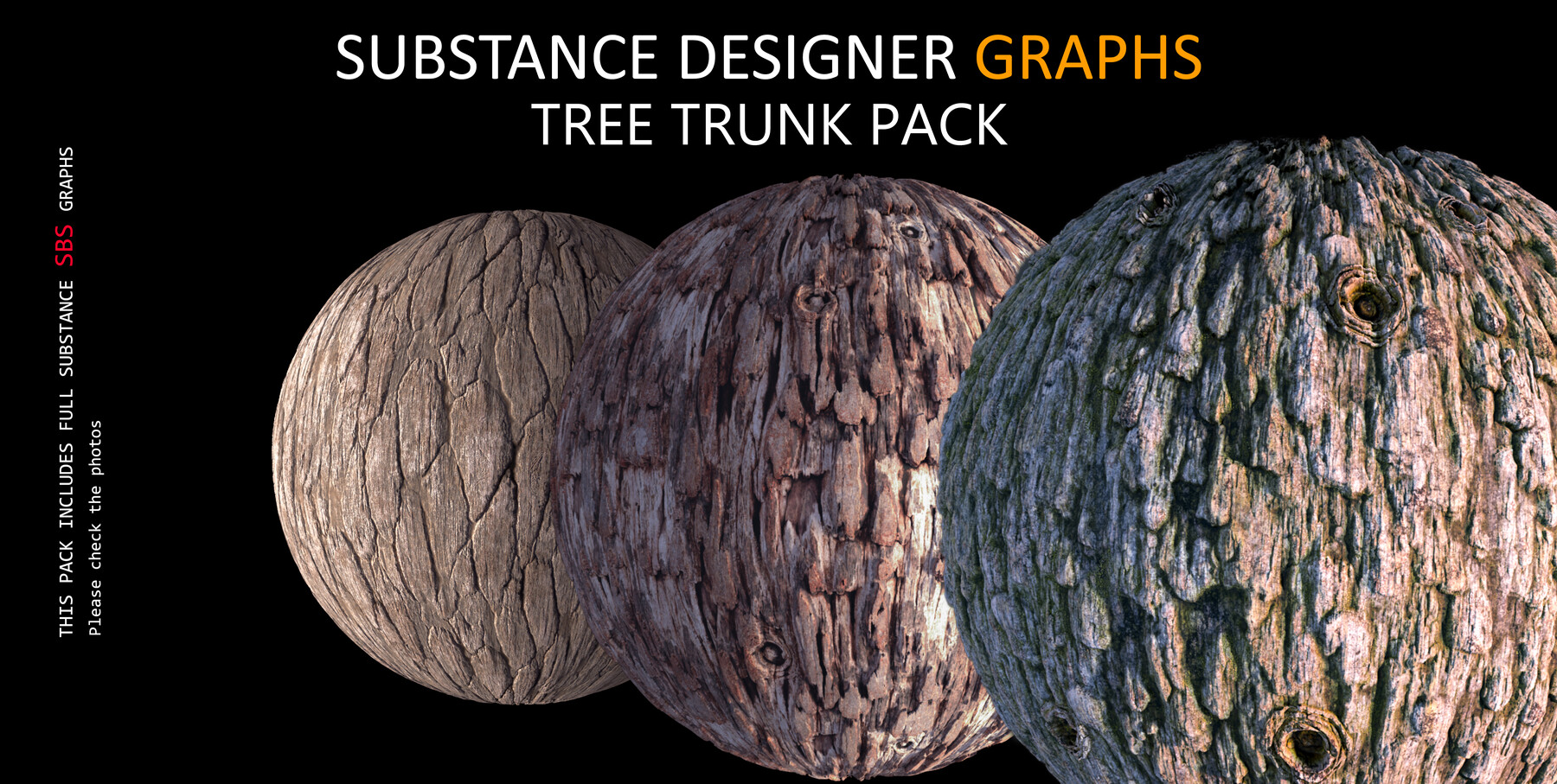 ArtStation - Tree Trunk Graph Pack | Resources