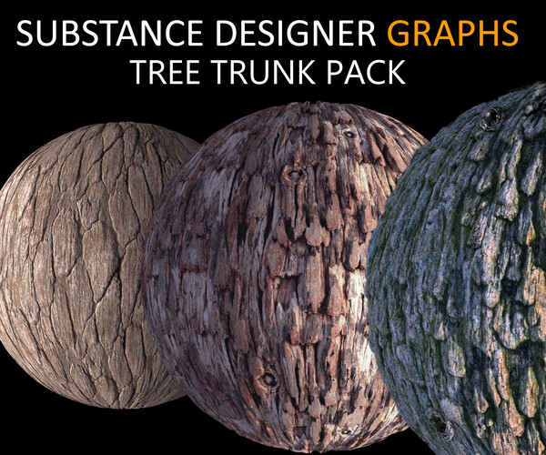 ArtStation - Tree Trunk Graph Pack | Resources