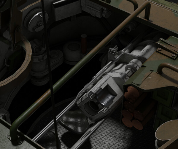ArtStation - M18 "HellCat" / "BlackCat" | Resources