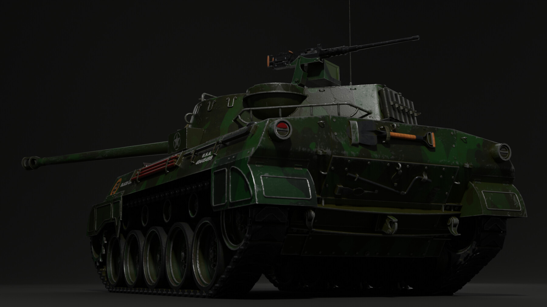 ArtStation - M18 "HellCat" / "BlackCat" | Resources