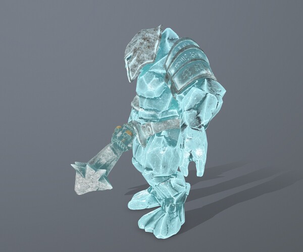 ArtStation - ice monster | Game Assets