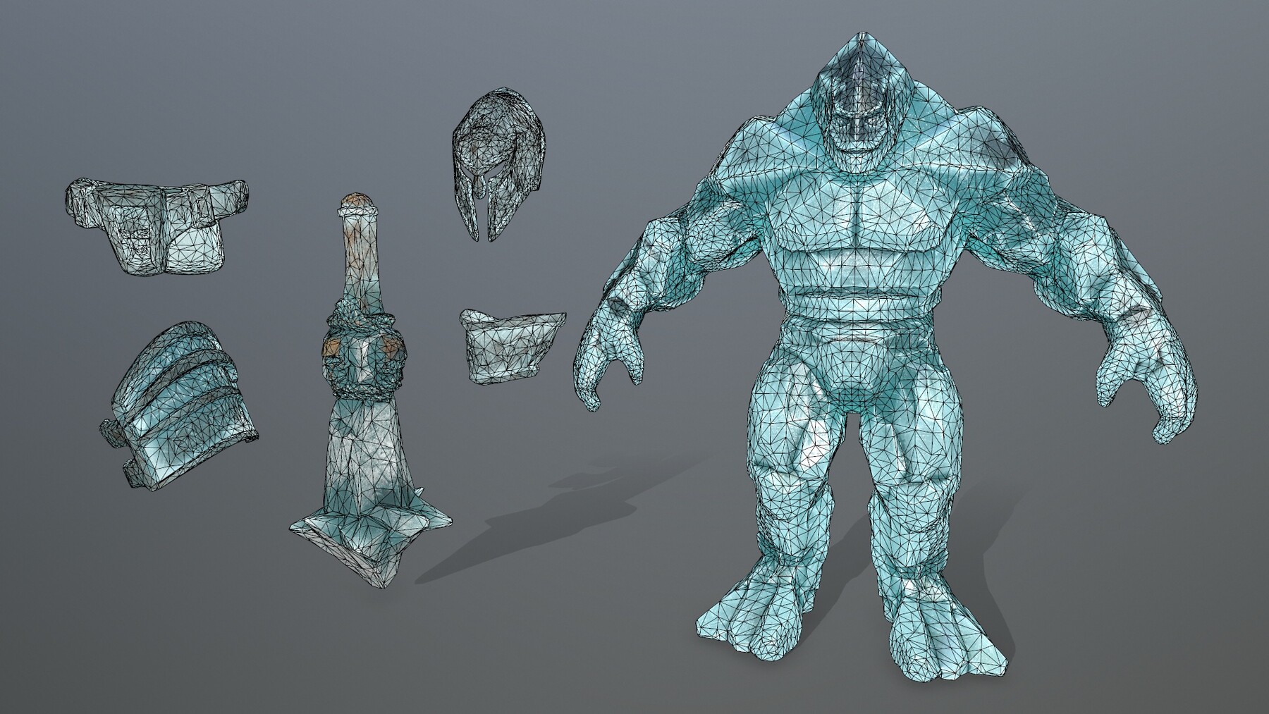 ArtStation - ice monster | Game Assets