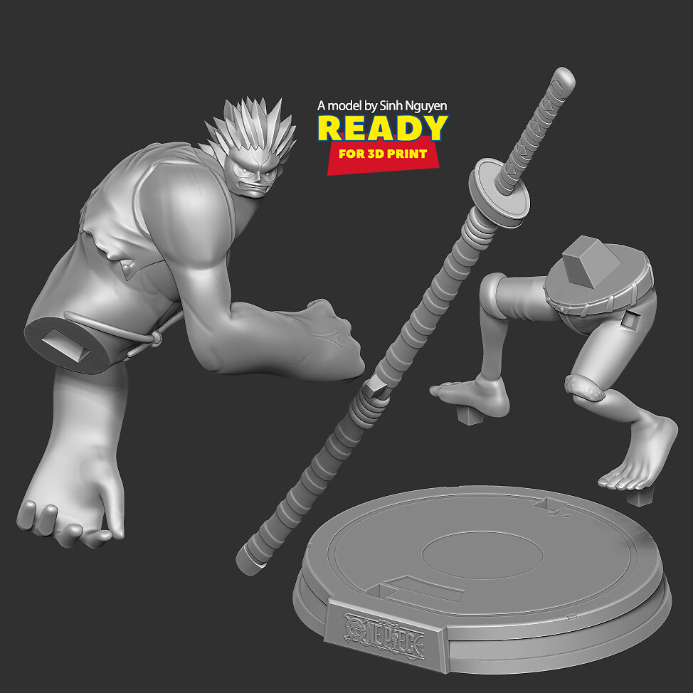 ArtStation - Nightmare Luffy - One Piece Fanart | Resources