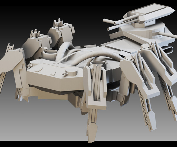 ArtStation - 7 War Robots-Vol 03- High detail 3d models | Resources