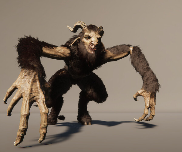 ArtStation - Satyr | Game Assets