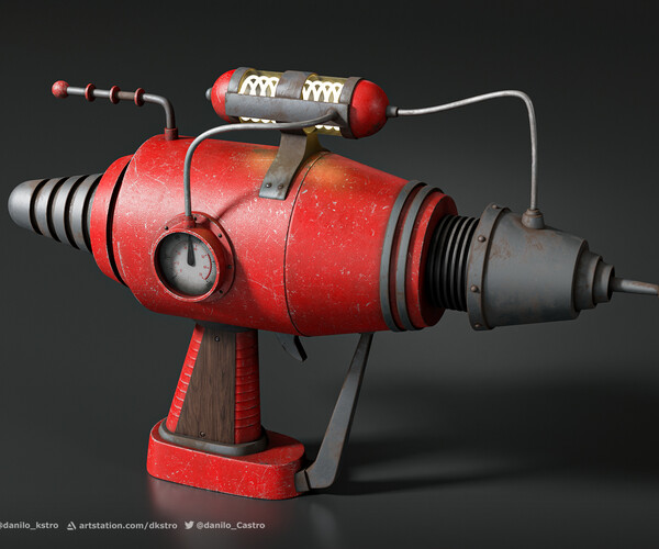 ArtStation - Retro Laser Gun | Resources