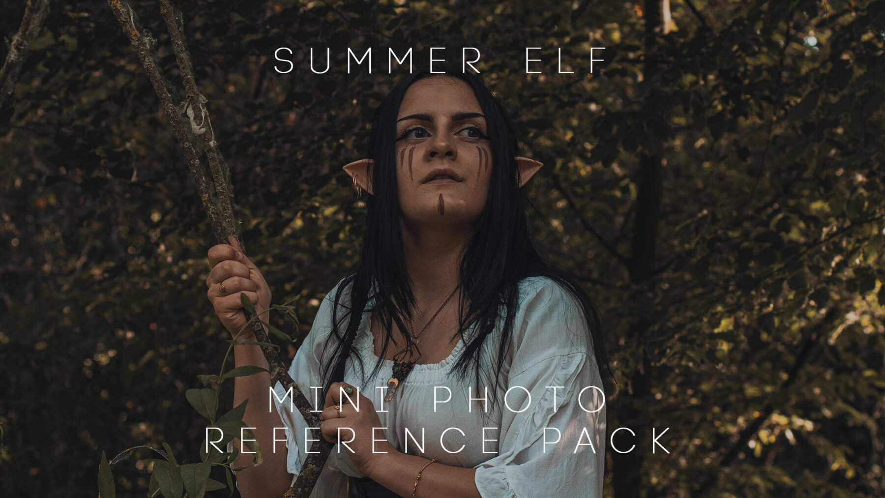 ArtStation - Summer Elf - Mini photo reference pack (poses, outfit ...