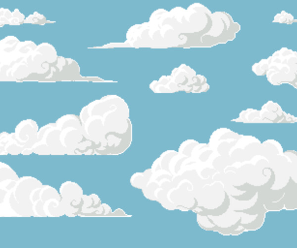 ArtStation - Clouds and Backgrounds | Game Assets