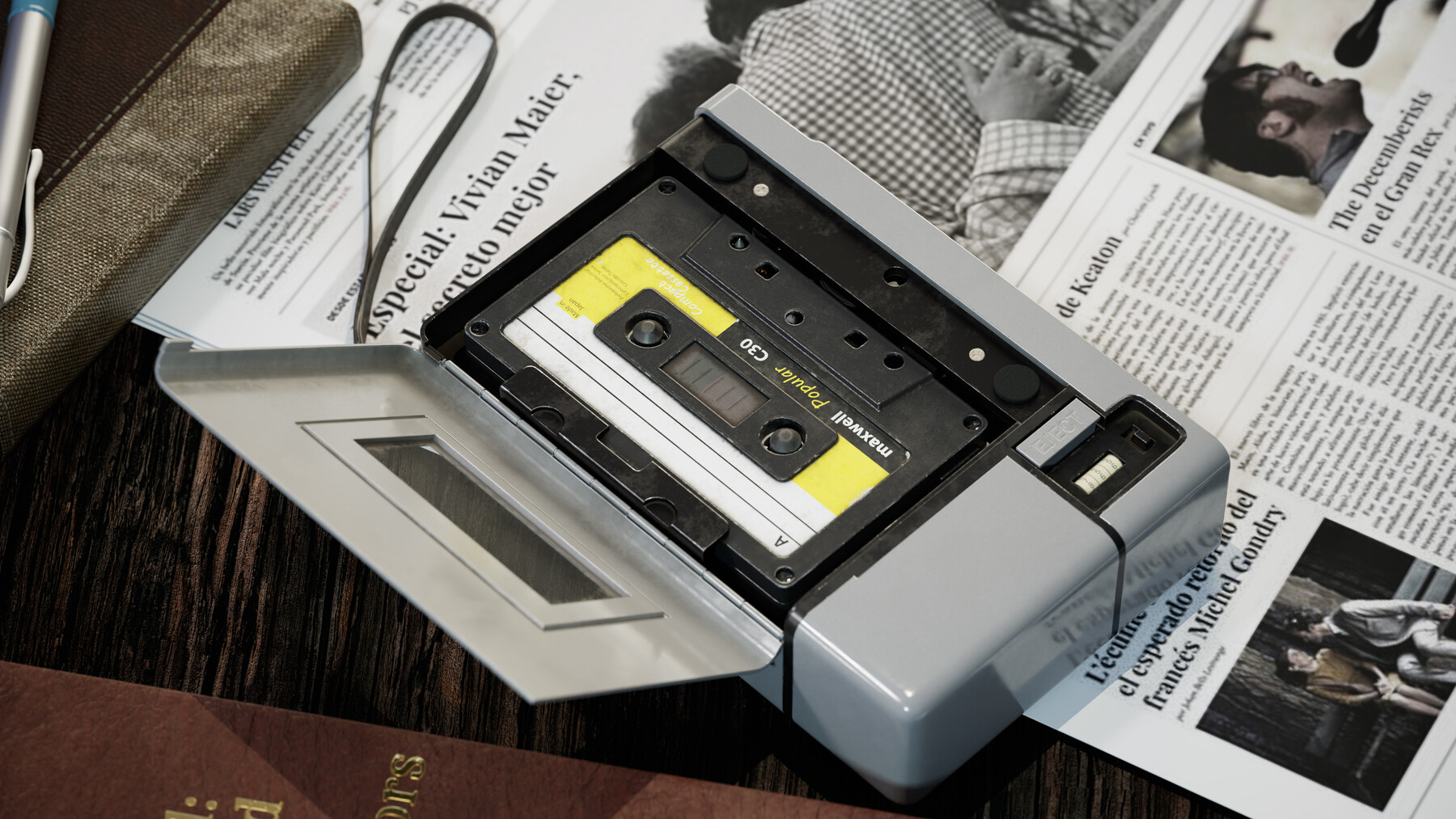 ArtStation - Walkman Sony TC-55 VR | Game Assets