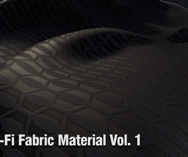 ArtStation - 8 Sci-Fi Fabric Material Vol. 1 | Resources