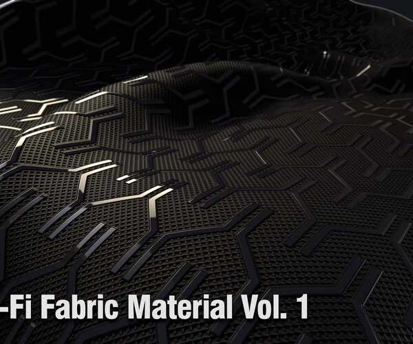 ArtStation - 8 Sci-Fi Fabric Material Vol. 1 | Resources