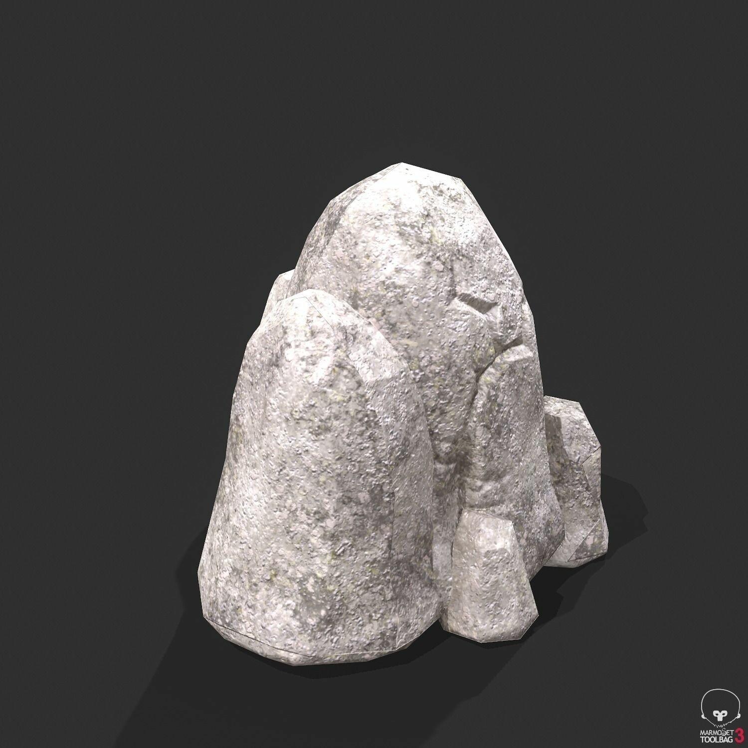 ArtStation - Rock-Low poly | Game Assets
