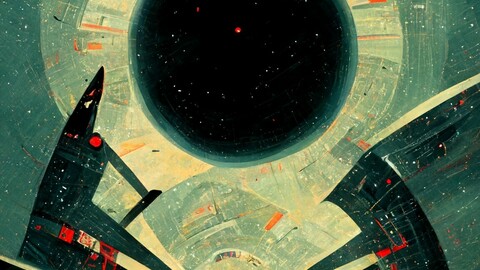 ArtStation - abstract space scene | Artworks