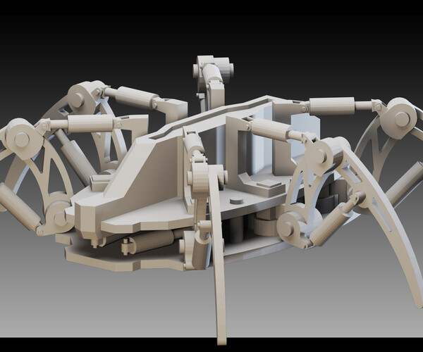 ArtStation - 8 Creature Robots- High detail 3d models | Resources