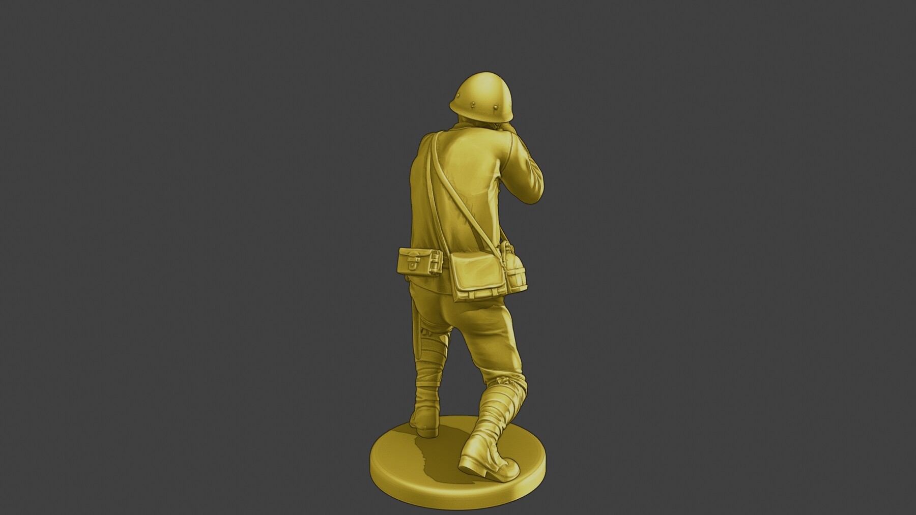 ArtStation - Japanese soldier ww2 Shoot SCrouch J2 | Resources