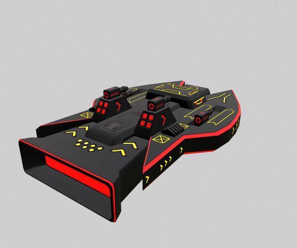 ArtStation - Space Force Red | Game Assets