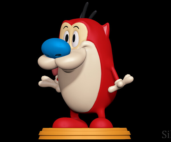 ArtStation - Stimpy - The Ren and Stimpy Show 3D print model | Resources