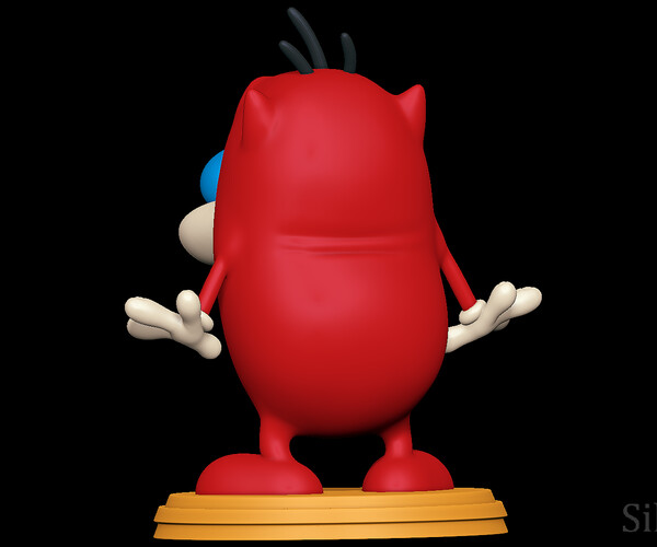 ArtStation - Stimpy - The Ren and Stimpy Show 3D print model | Resources