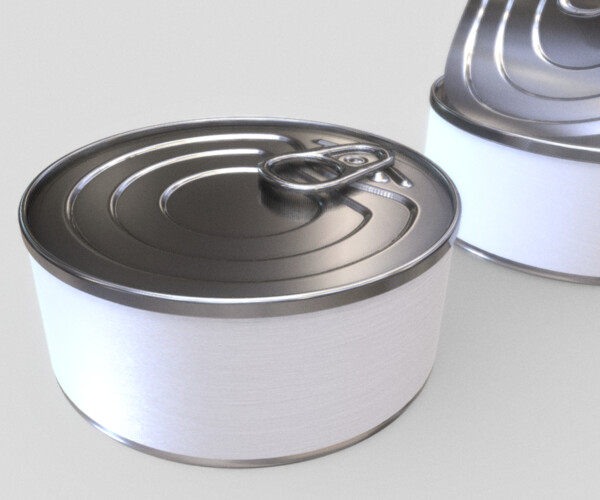 ArtStation - Tuna Can (closed and open) | Resources