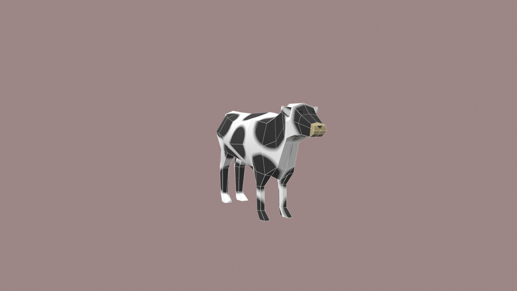 ArtStation - Cow Cartoon | Game Assets