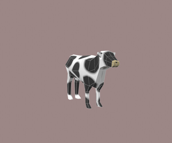 ArtStation - Cow Cartoon | Game Assets