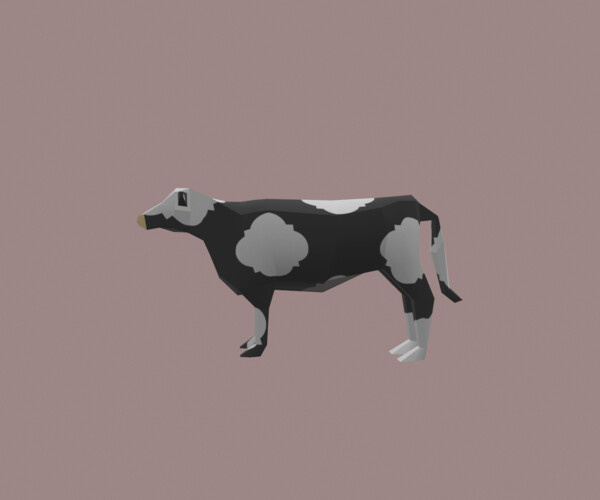 ArtStation - Cow Cartoon | Game Assets