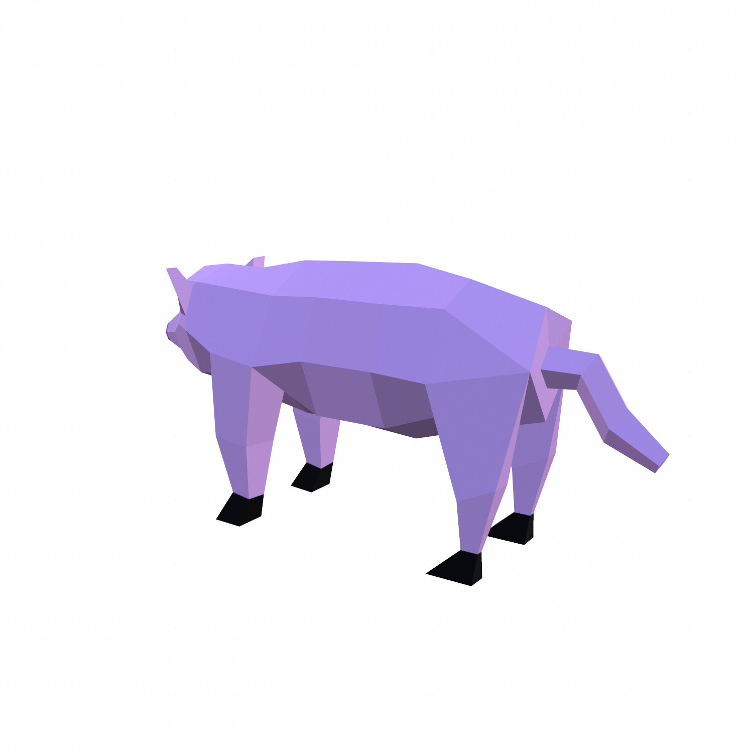 ArtStation - Pig cartoon | Game Assets