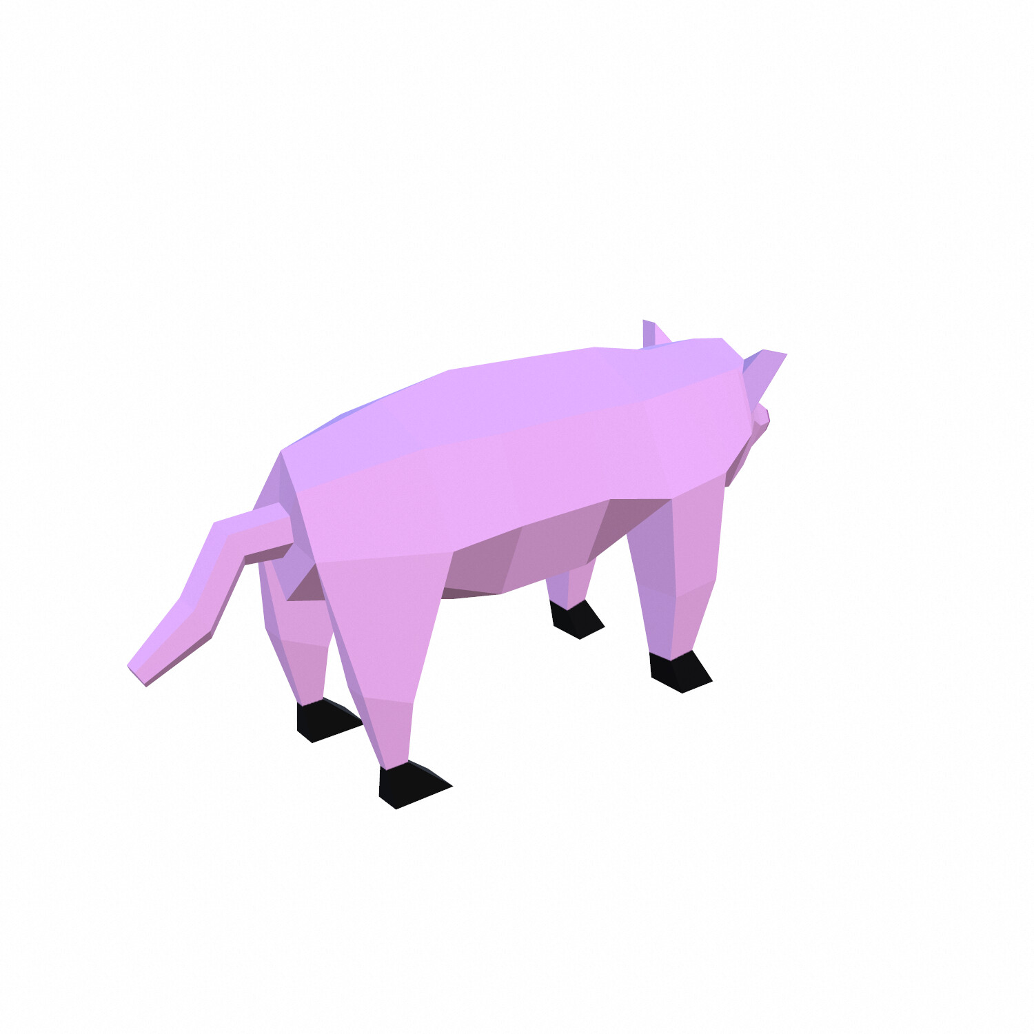 ArtStation - Pig cartoon | Game Assets