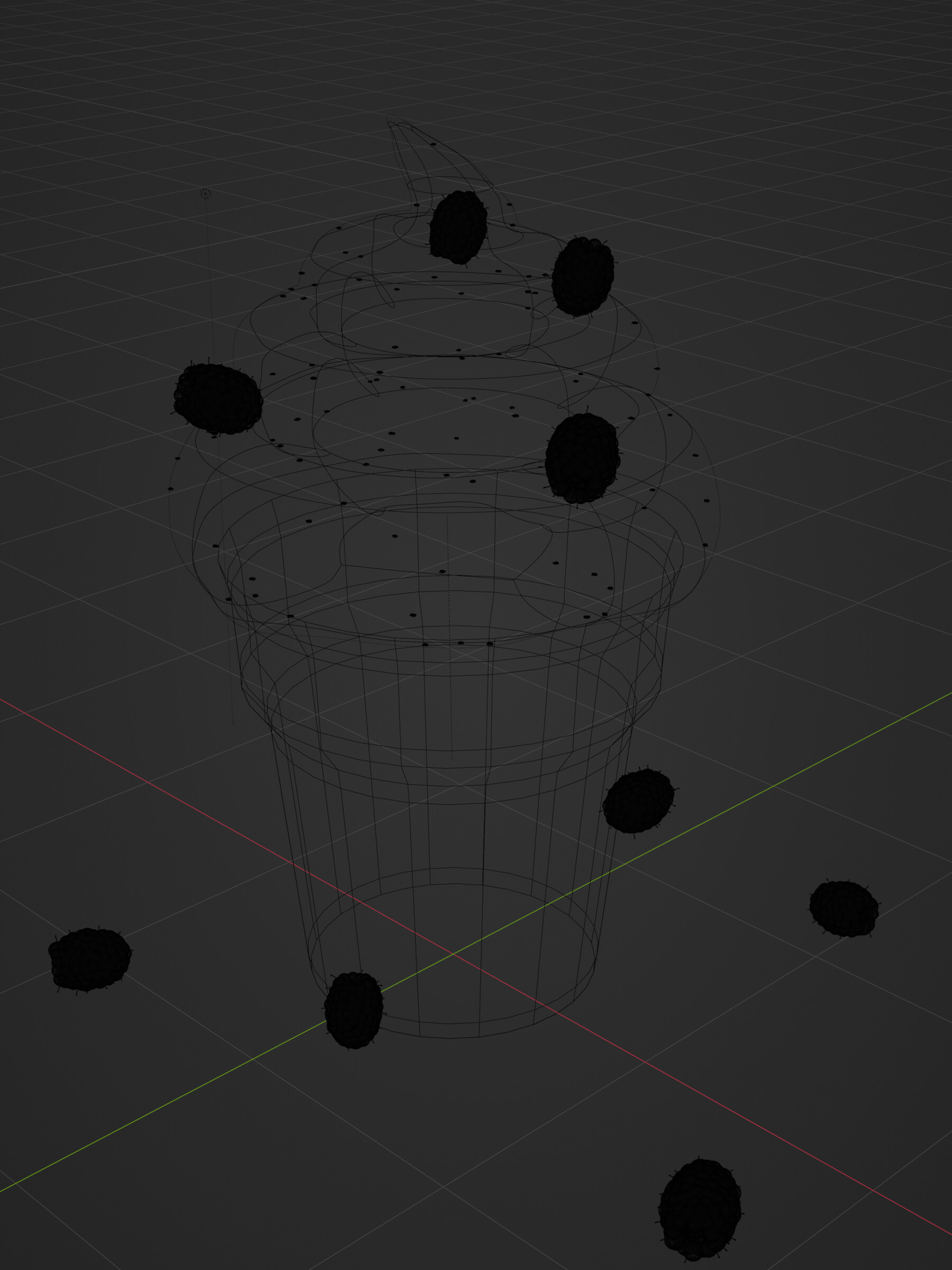 ArtStation - Raspberry Icecream with raspberries | Resources