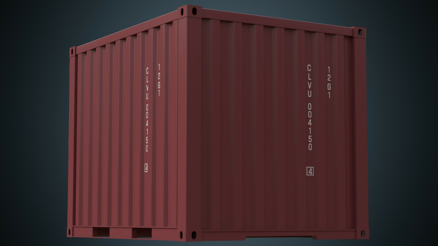 ArtStation - Cargo Container 5A | Game Assets