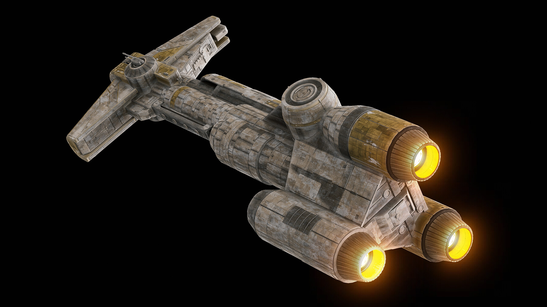 ArtStation - Sphyrna-class corvette BLENDER EDITION - Star Wars | Resources