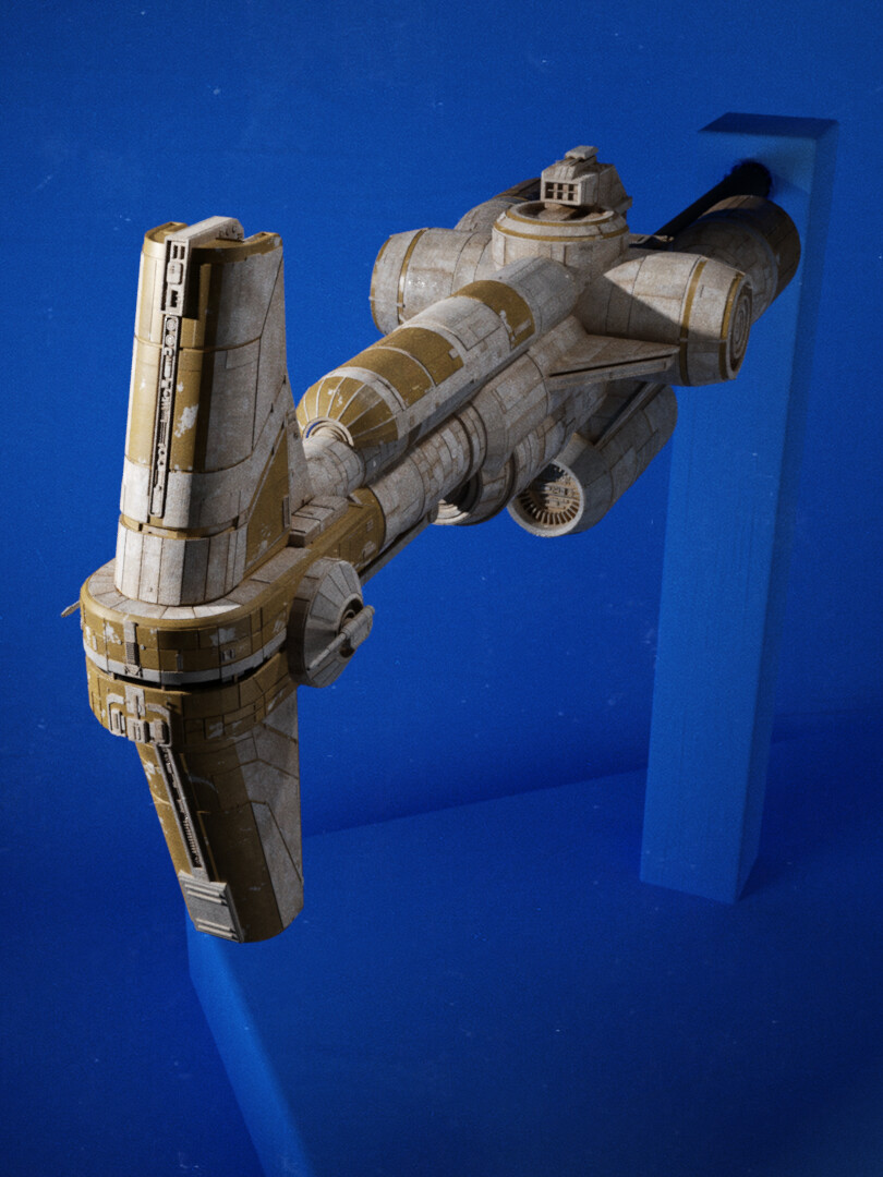 ArtStation - Sphyrna-class corvette BLENDER EDITION - Star Wars | Resources