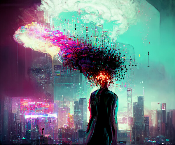 ArtStation - Explosion of thoughts | Artworks