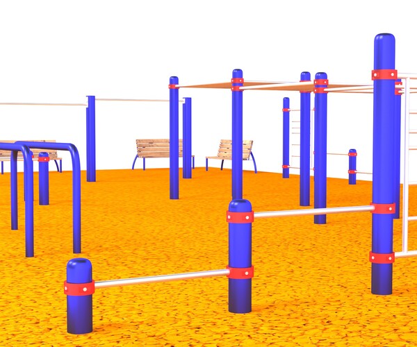 ArtStation - Sports ground | Game Assets