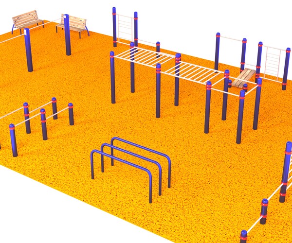 ArtStation - Sports ground | Game Assets