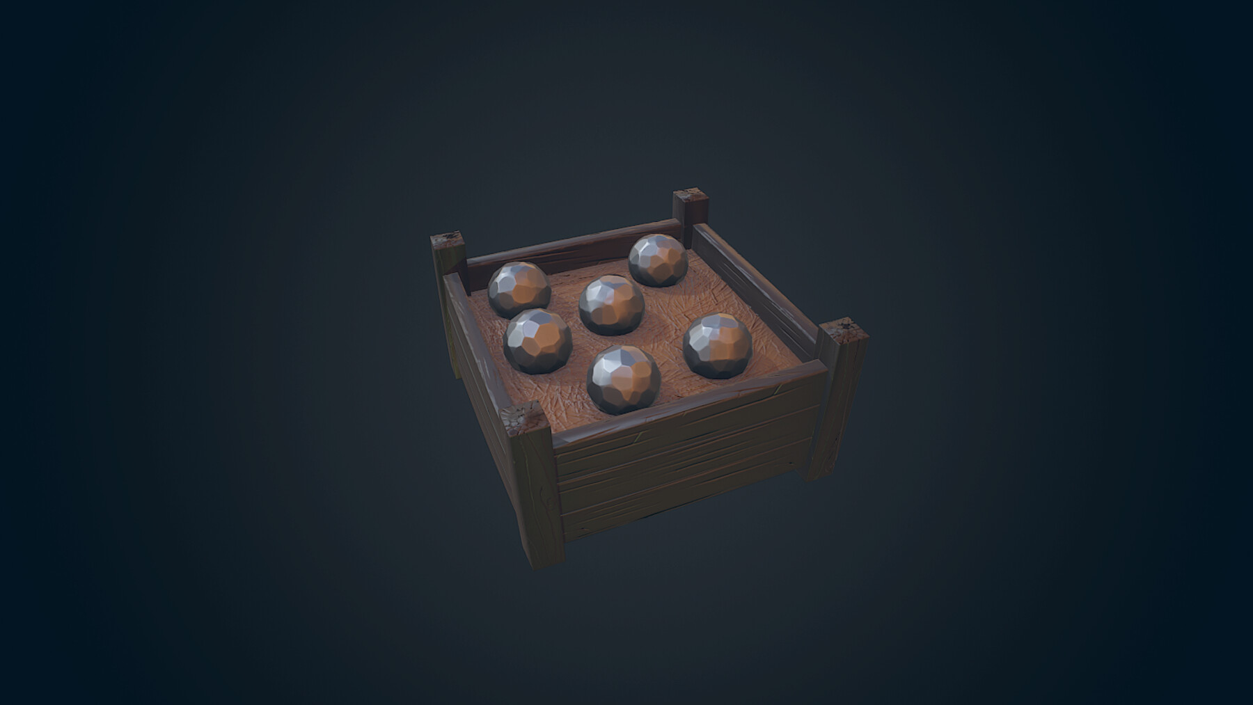ArtStation - Cannon balls - PBR | Game Assets