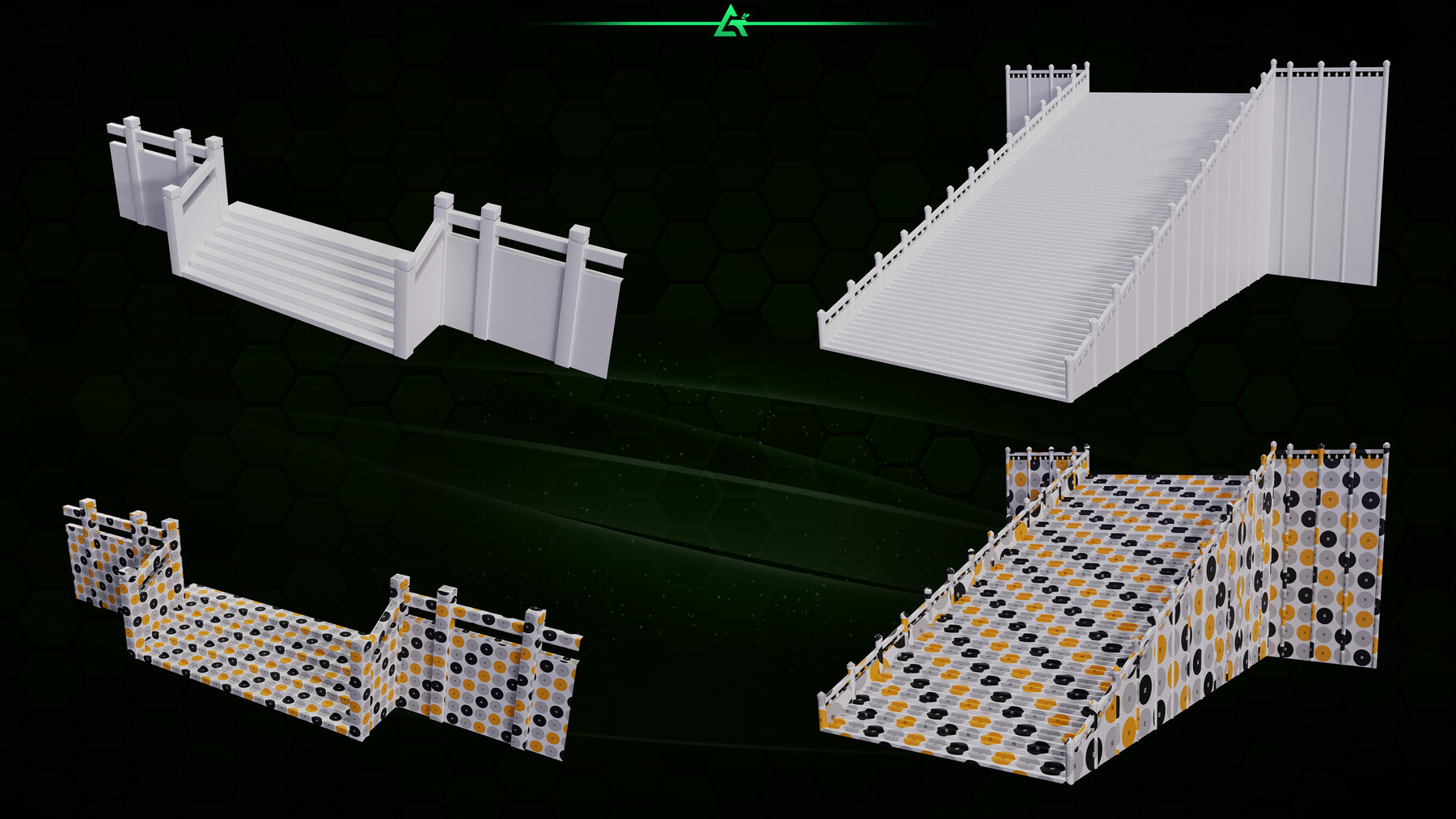 ArtStation - ATS - Asian Buildings (Urban + Village) Base Mesh ...