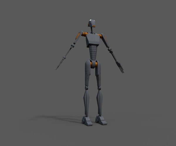 ArtStation - Commando Droid | Game Assets