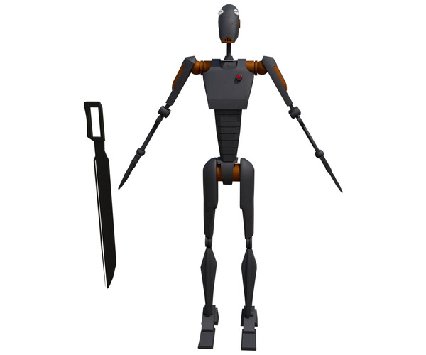 ArtStation - Commando Droid | Game Assets