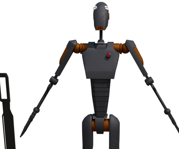 ArtStation - Commando Droid | Game Assets