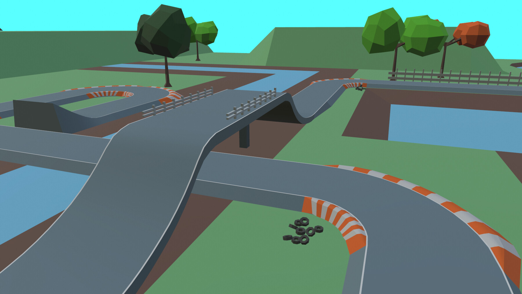 ArtStation - Race Track Cartoon | Game Assets