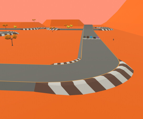 ArtStation - Race Track - 02 | Game Assets