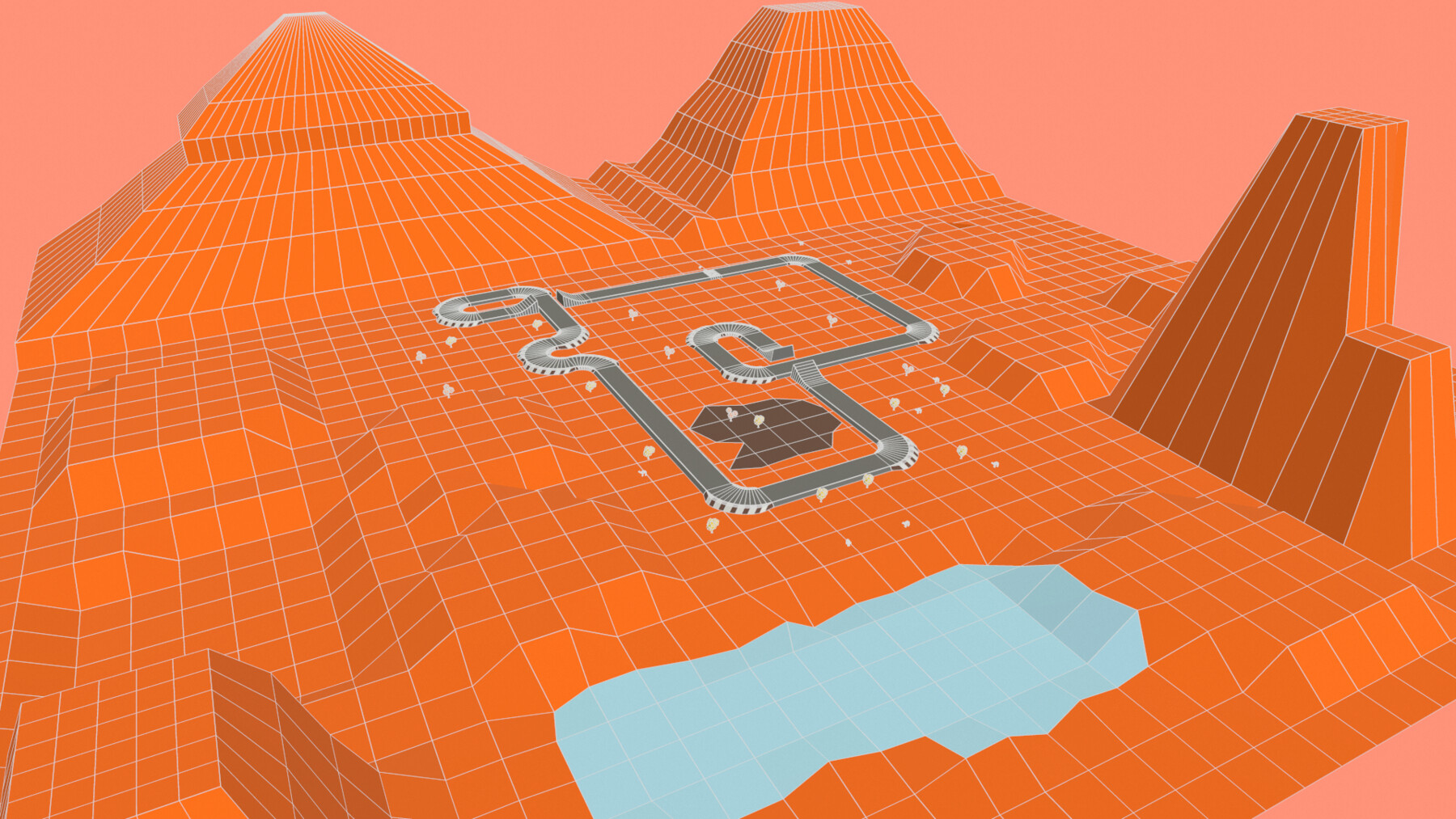 ArtStation - Race Track - 02 | Game Assets