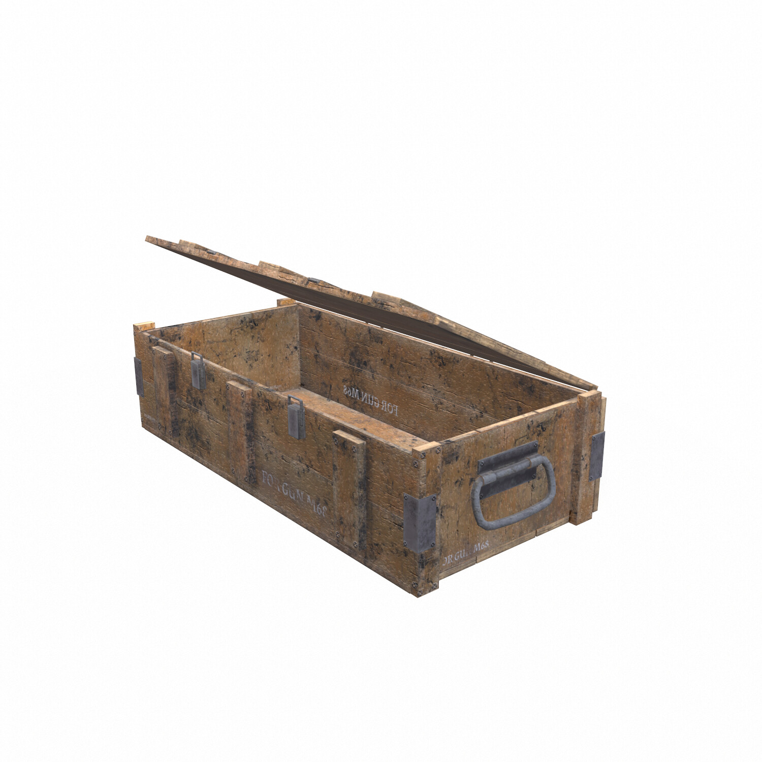 ArtStation - Ammo Crate - PBR | Game Assets