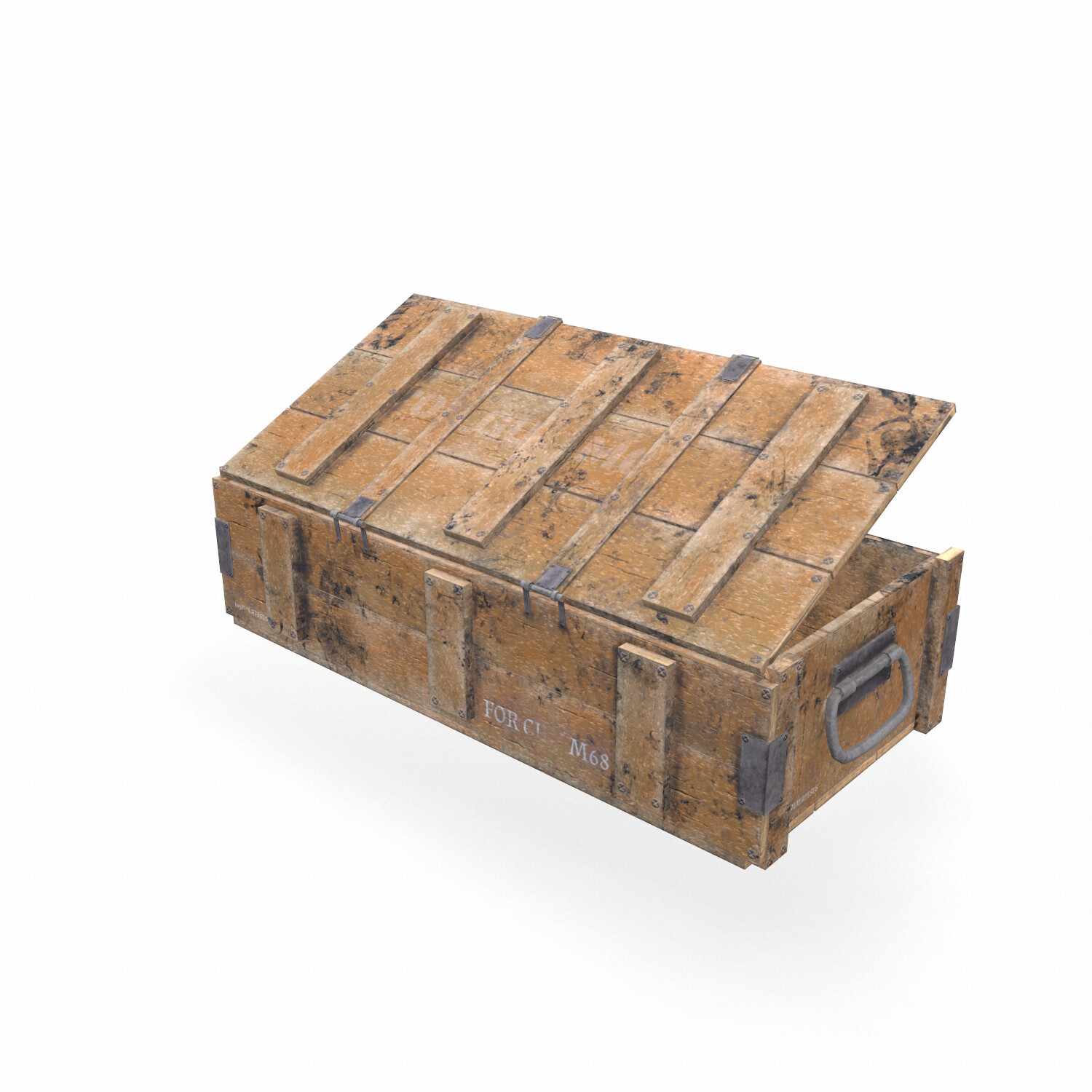 ArtStation - Ammo Crate - PBR | Game Assets