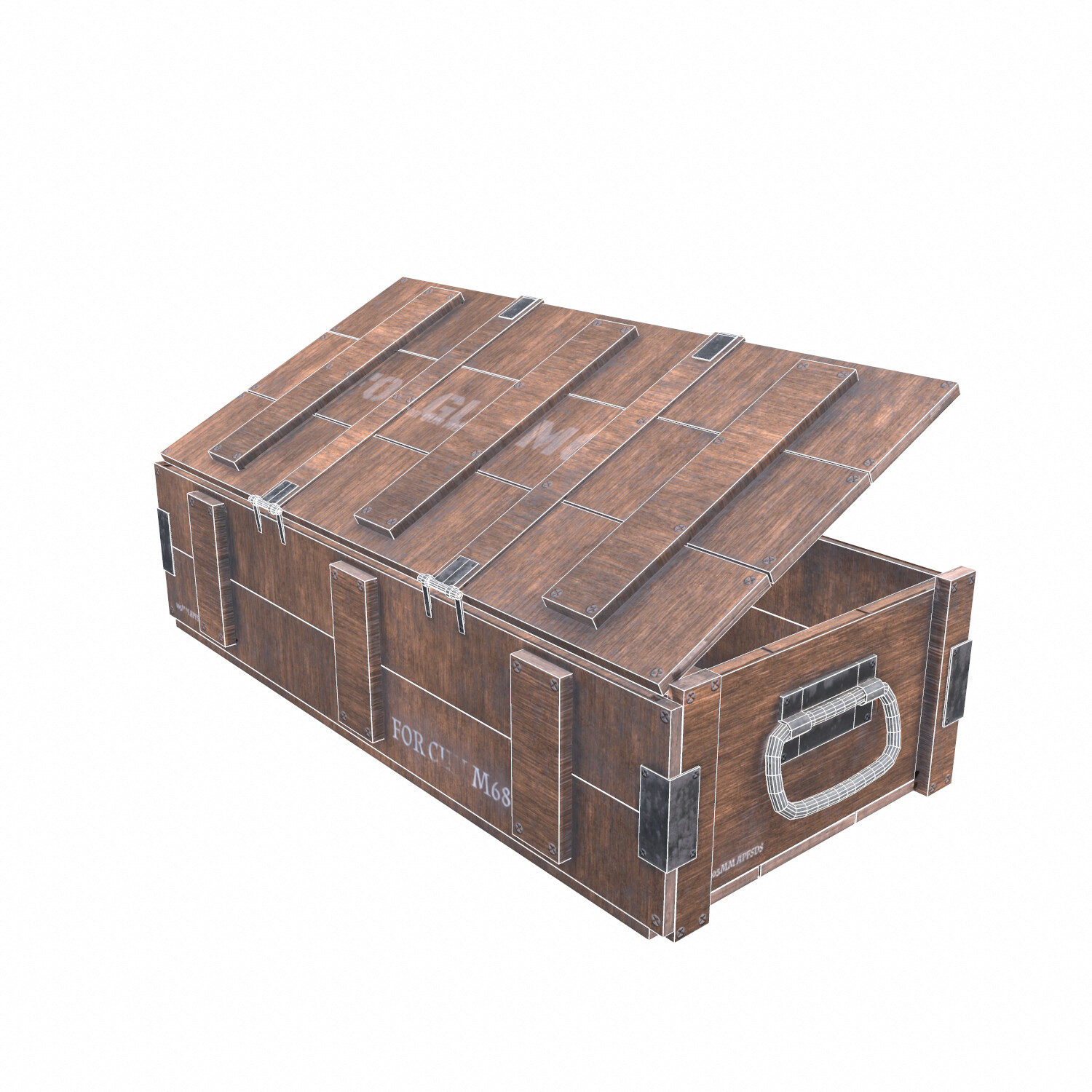 ArtStation - Ammo Crate - 02 | Game Assets