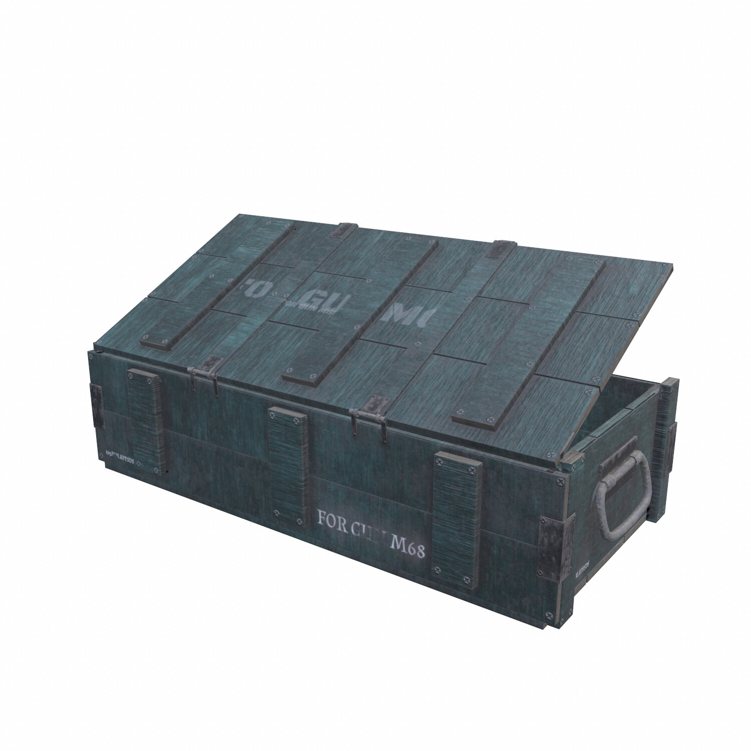 ArtStation - Ammo Crate - 04 | Game Assets