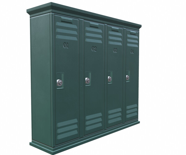 ArtStation - Lockers - 01 | Game Assets